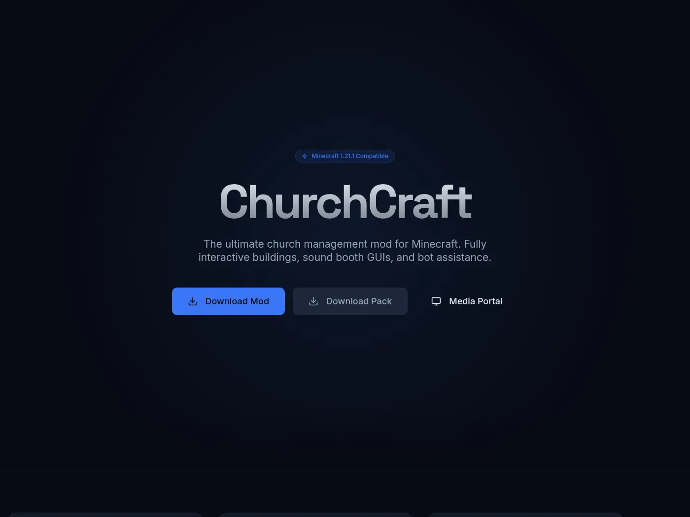 ChurchCraft Mod & Portal