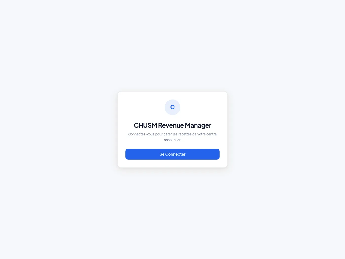 CHUSMA Revenue Manager