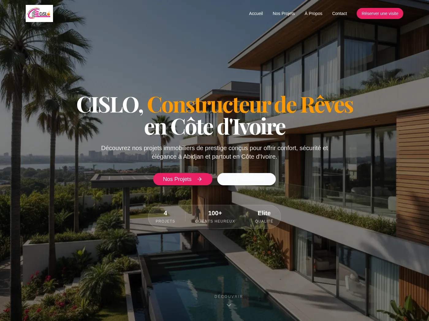 Côte d'Ivoire Immo Showcase