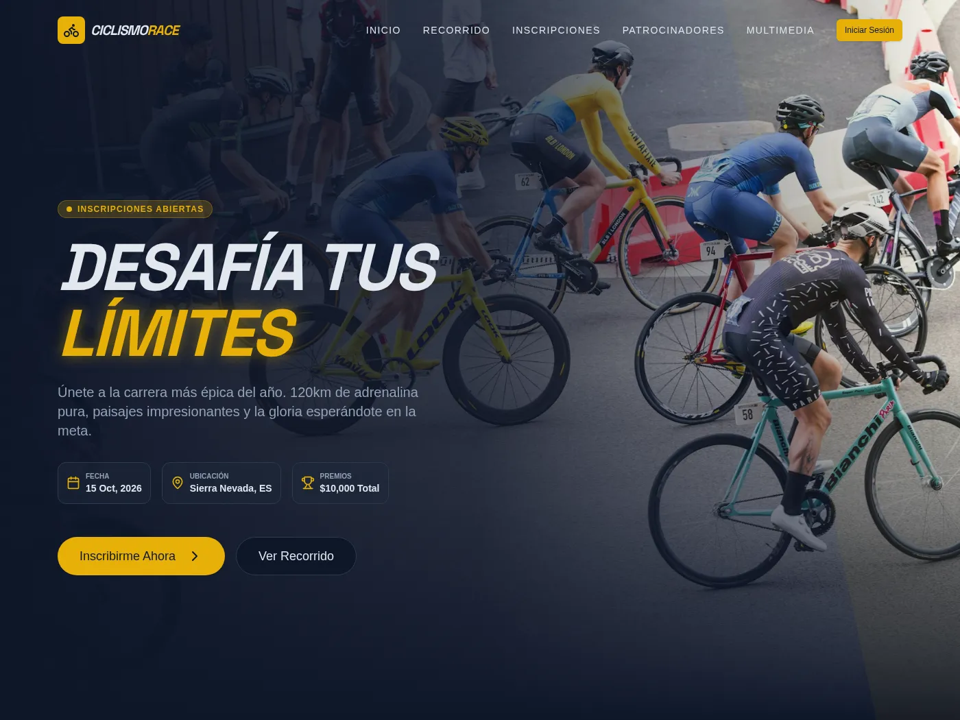 Ciclismo Race Portal