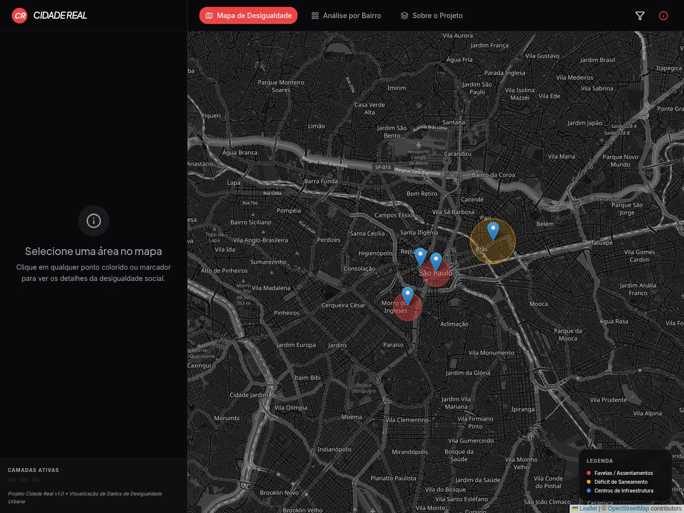 Cidade Real Visualization