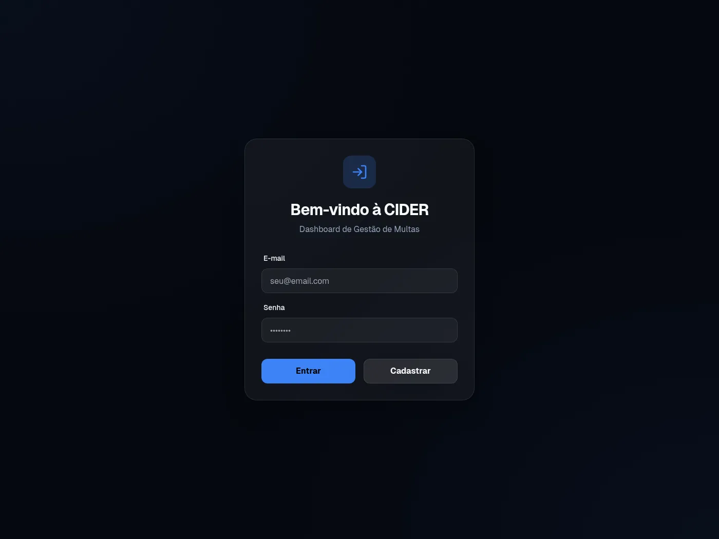 CIDER Traffic Fines Dashboard