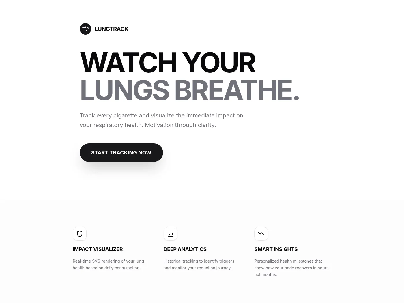 LungTrack App