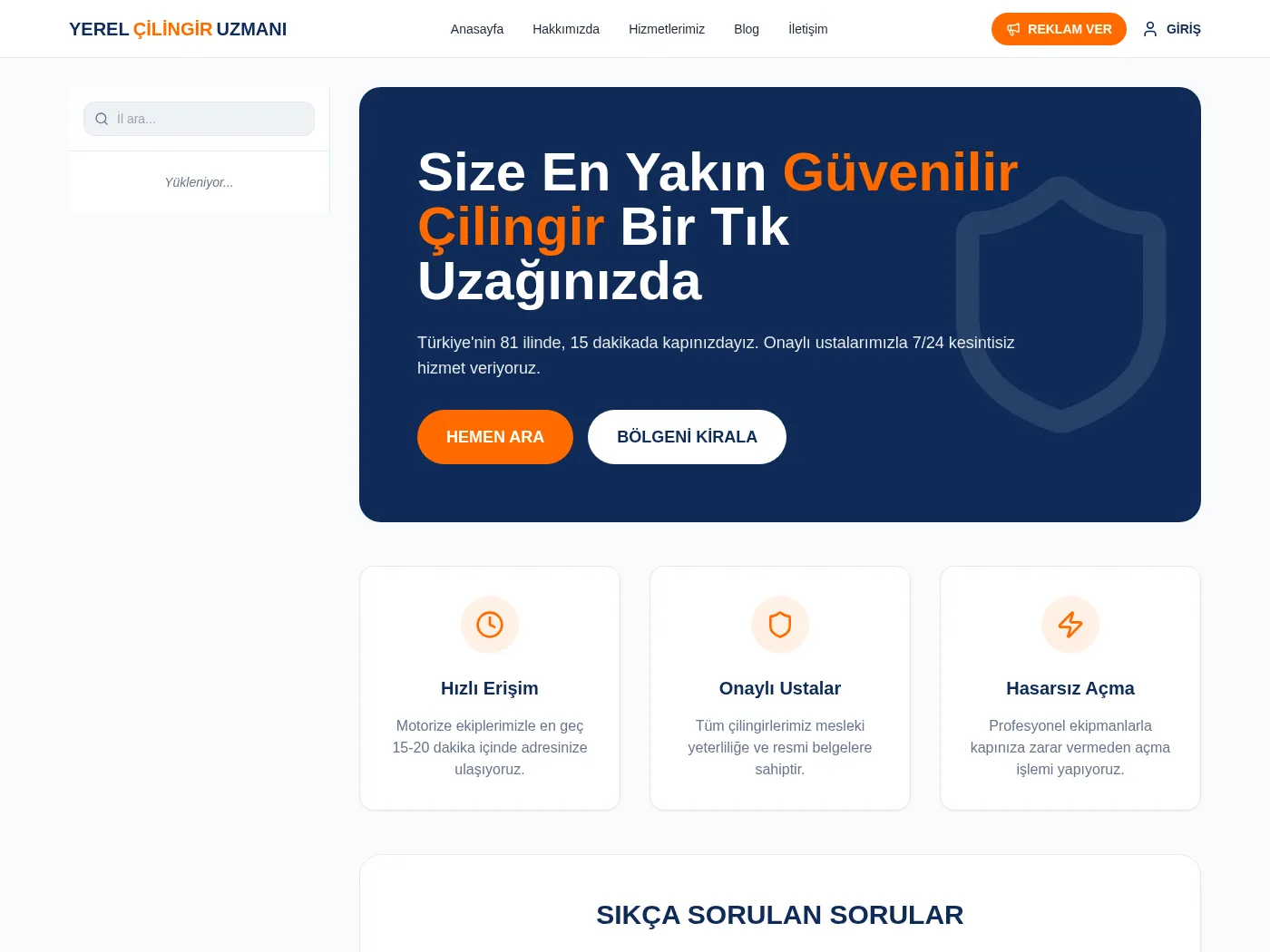 Yerel Çilingir Platformu