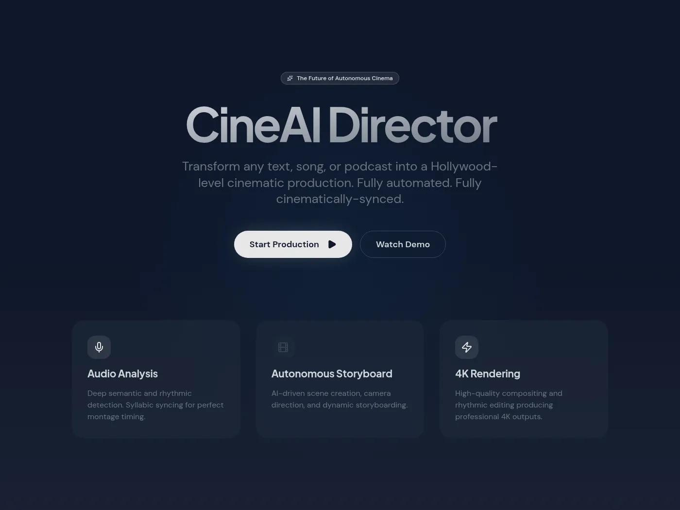 CineAI Director