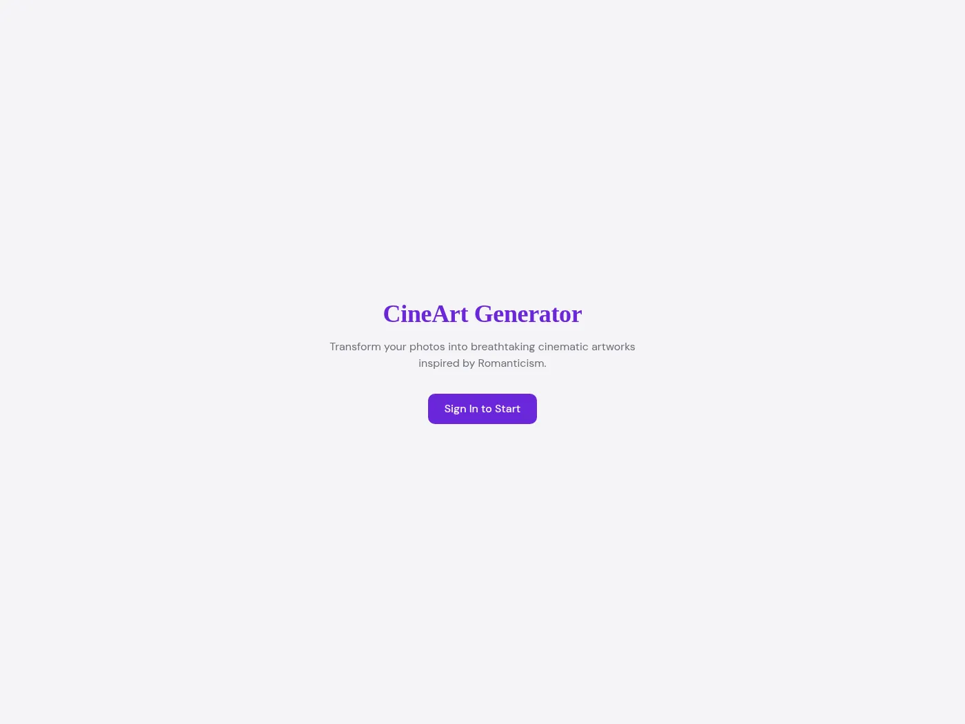 Cine video Generator