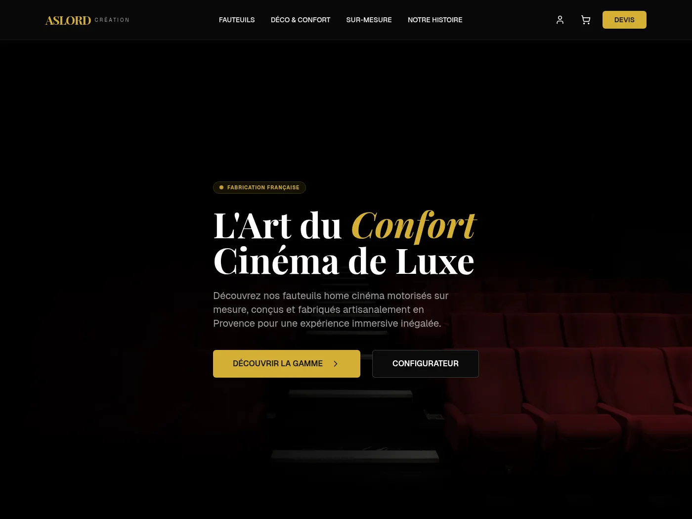 CineChair E-Commerce