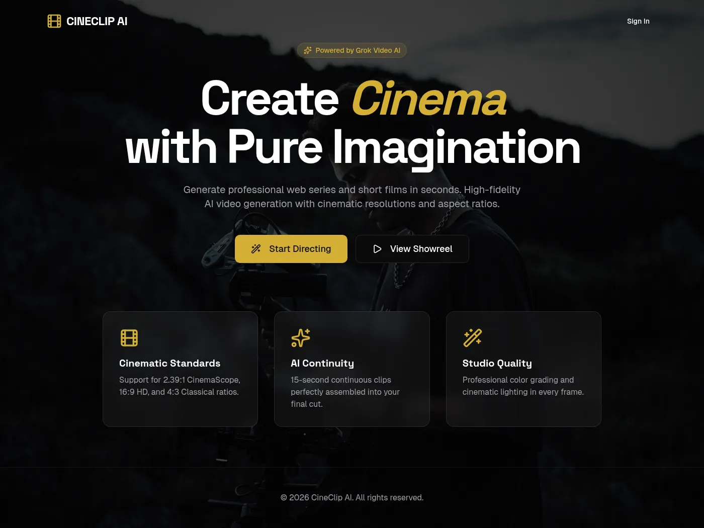 CineClip AI Generator