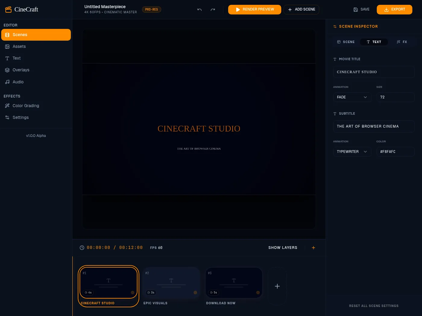 CineCraft Studio