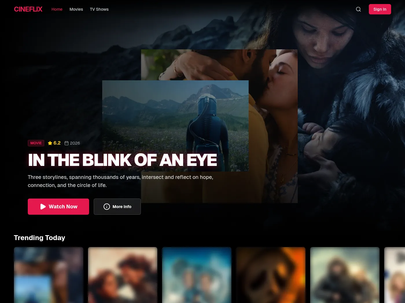 CineFlix Streaming Hub