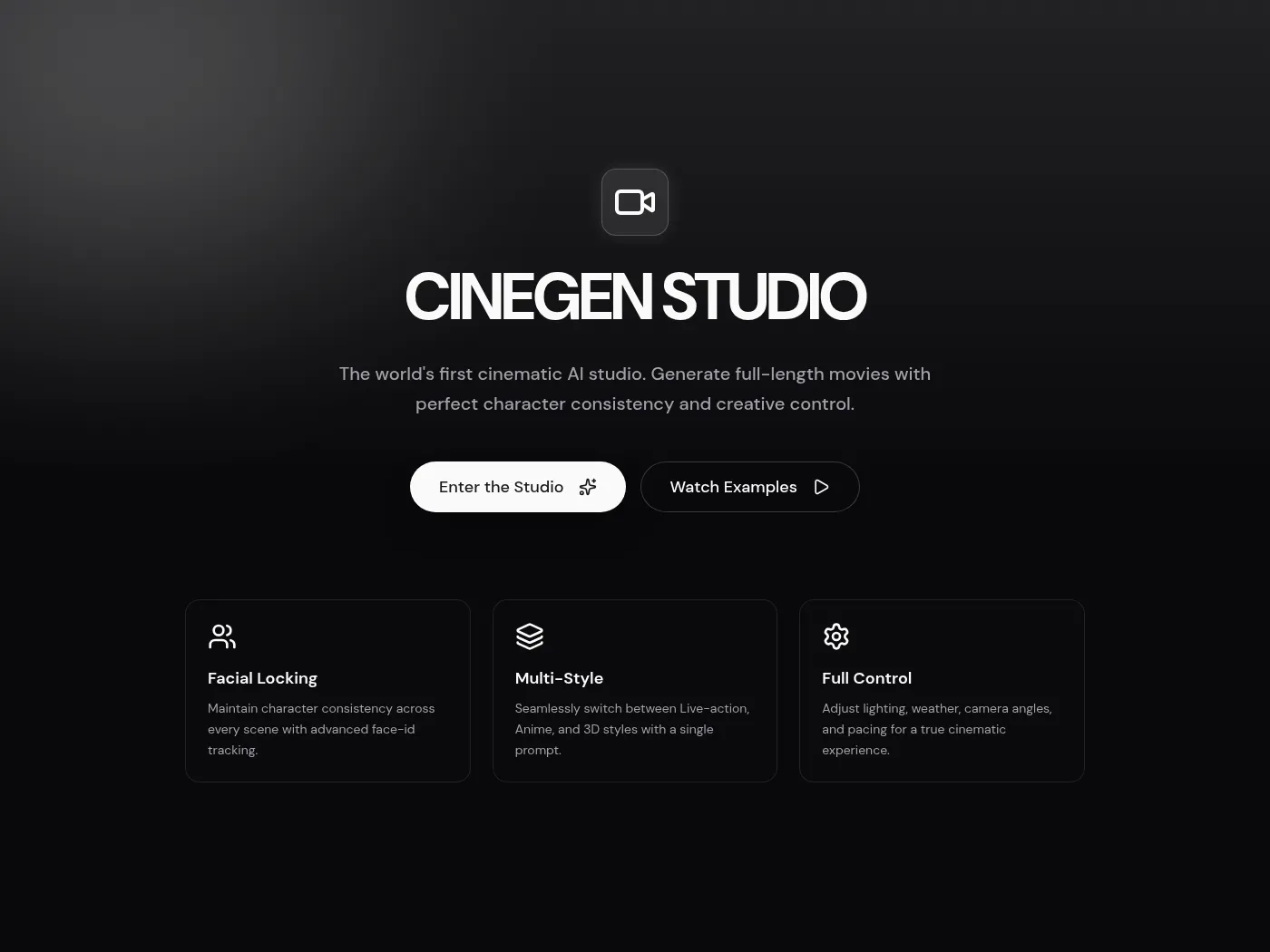CineGen AI Studio