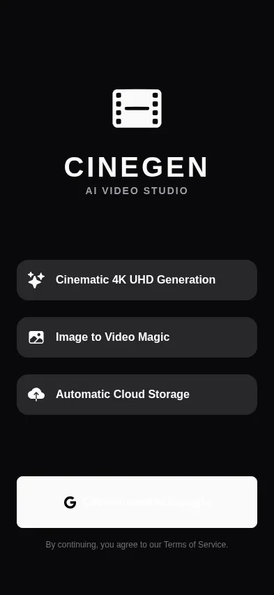 CineGen AI Video Studio