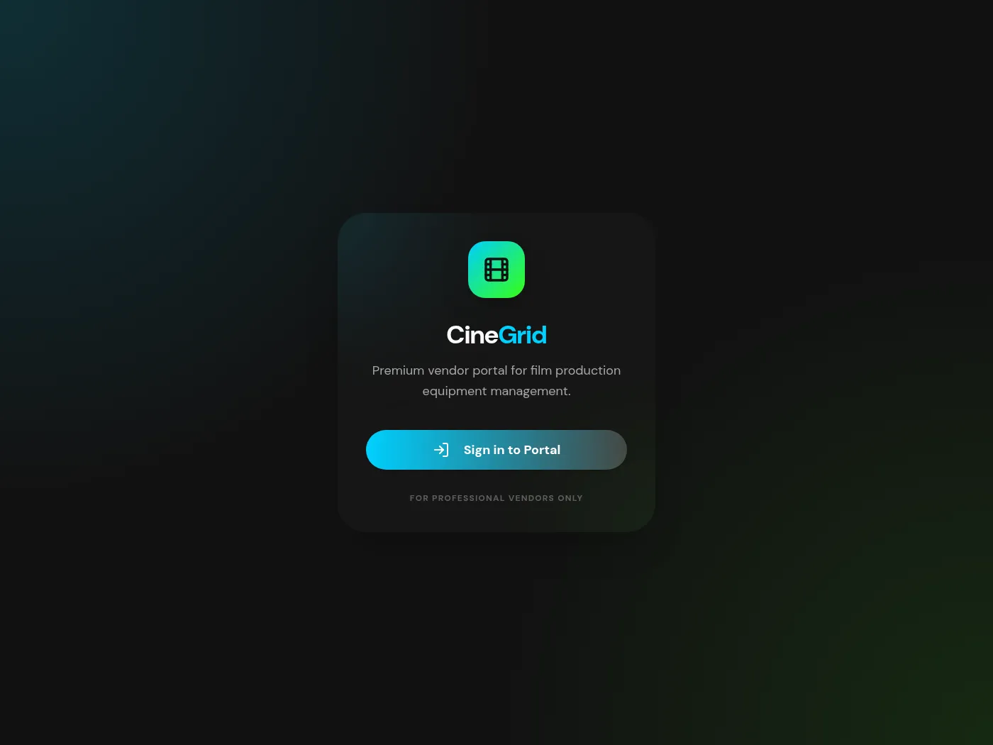 CineGrid Vendor Listing