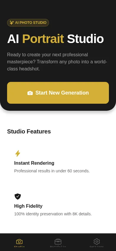 CineHeadshot Studio