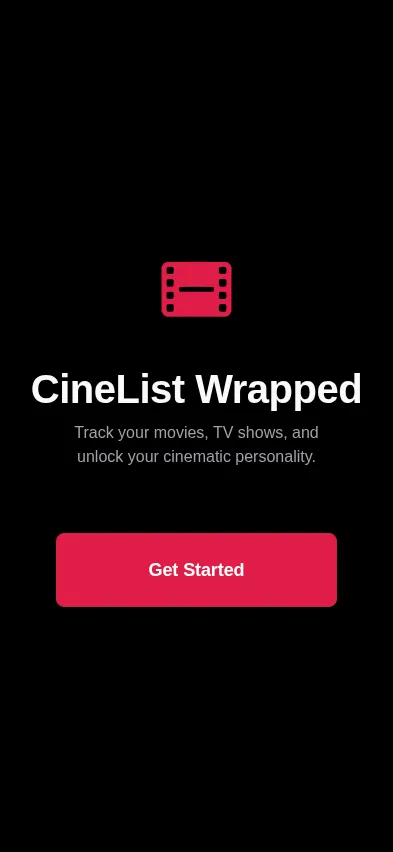 CineList Wrapped