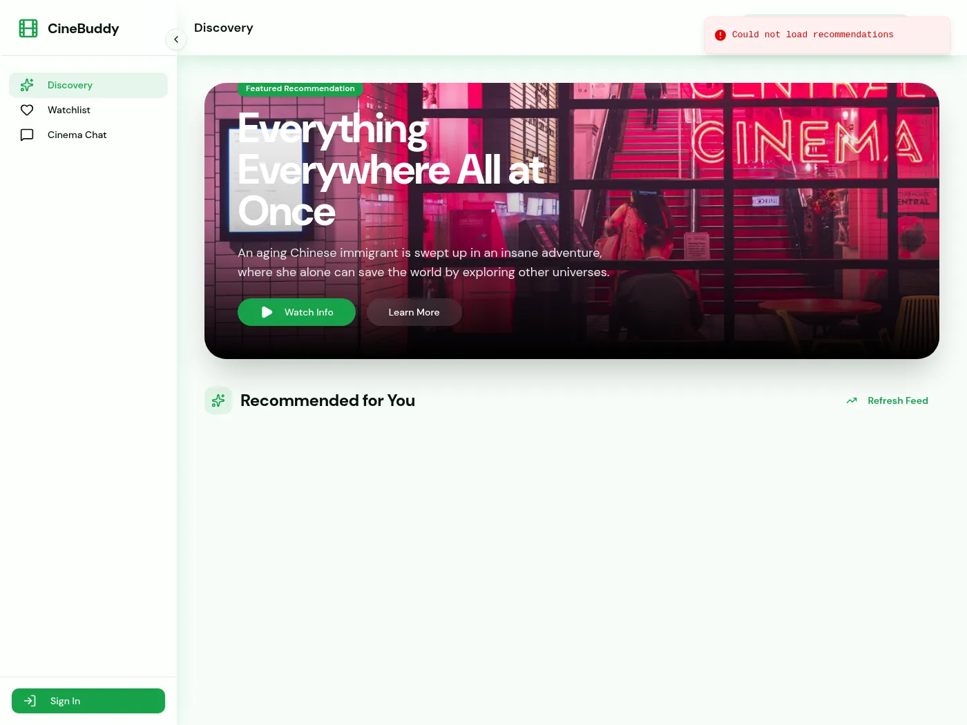 CineBuddy AI