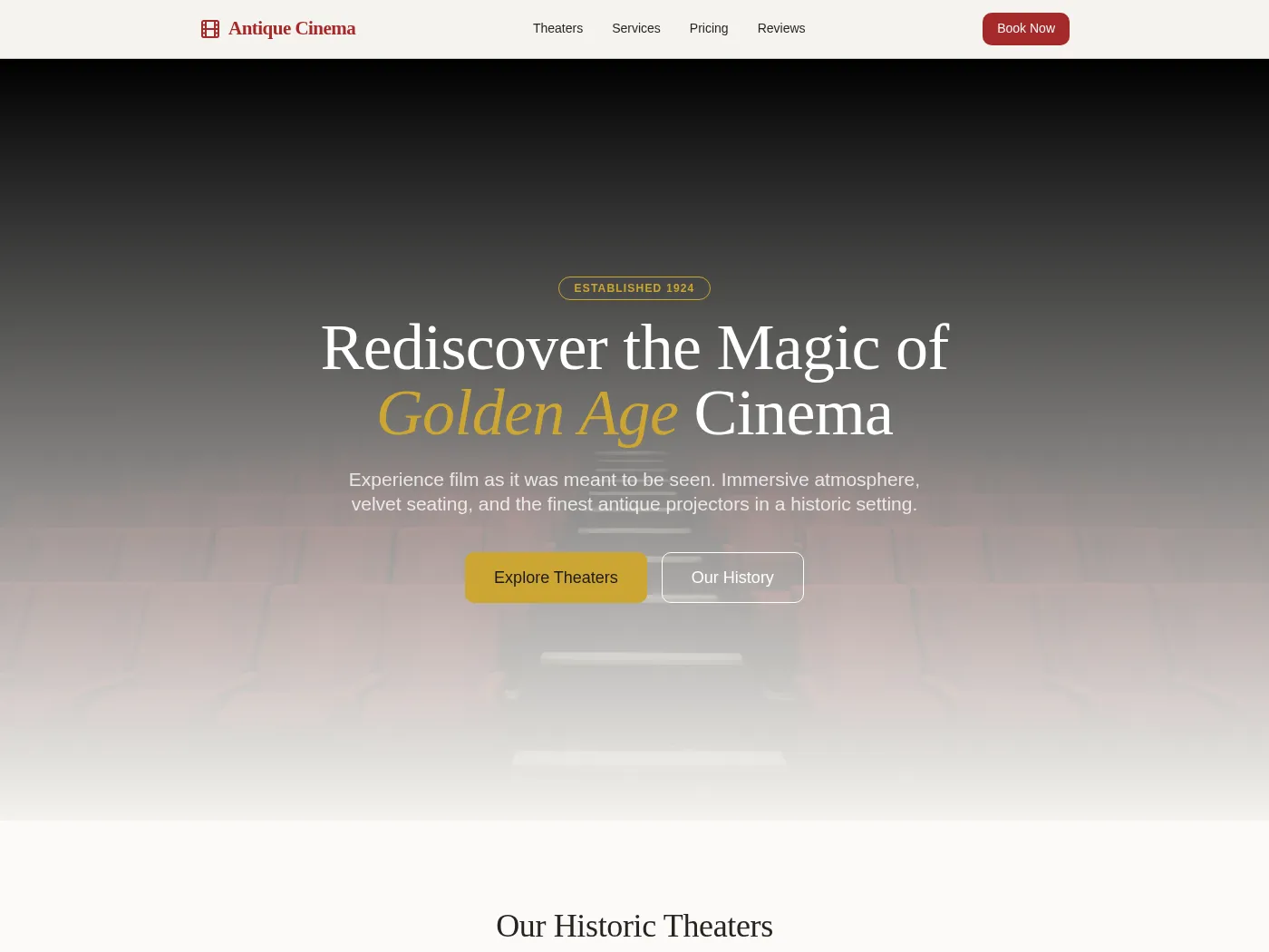 Antique Cinema Portal