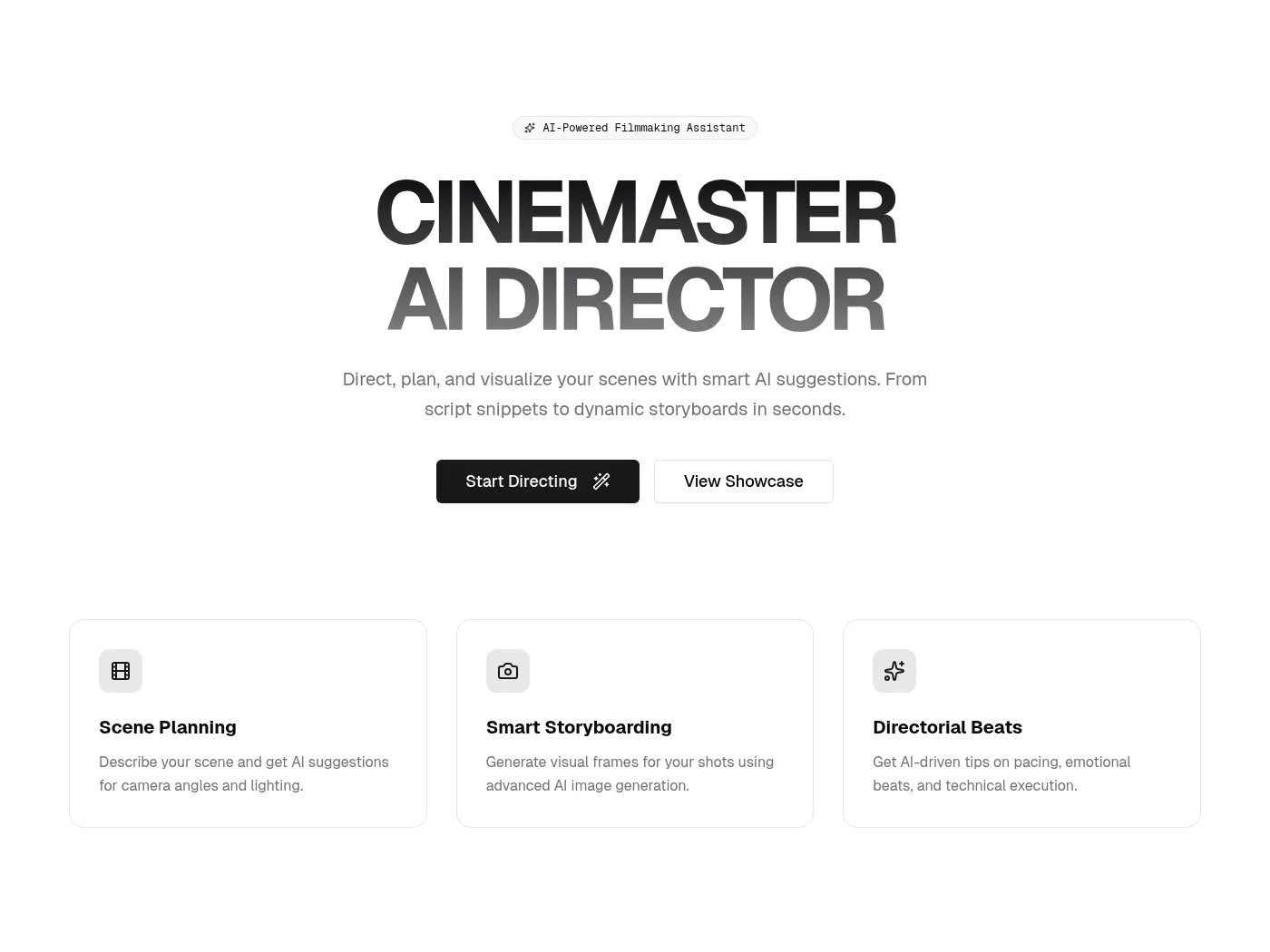 CineMaster AI Director