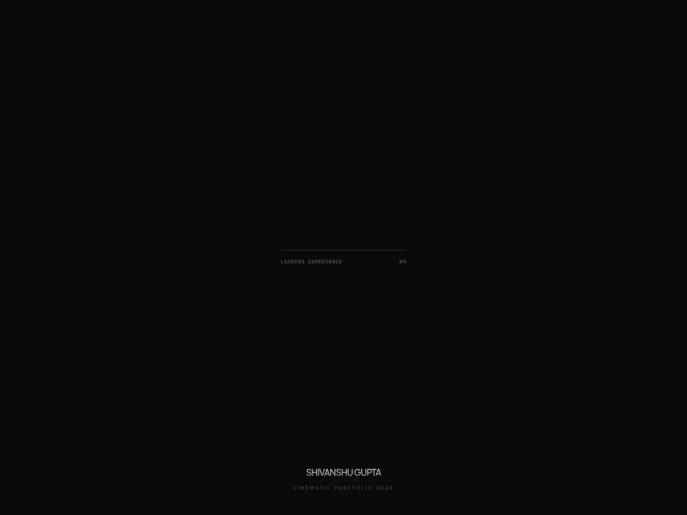 Cinematic AI Portfolio