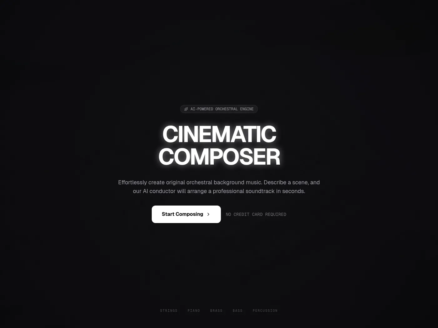 Cinematic Composer Tool