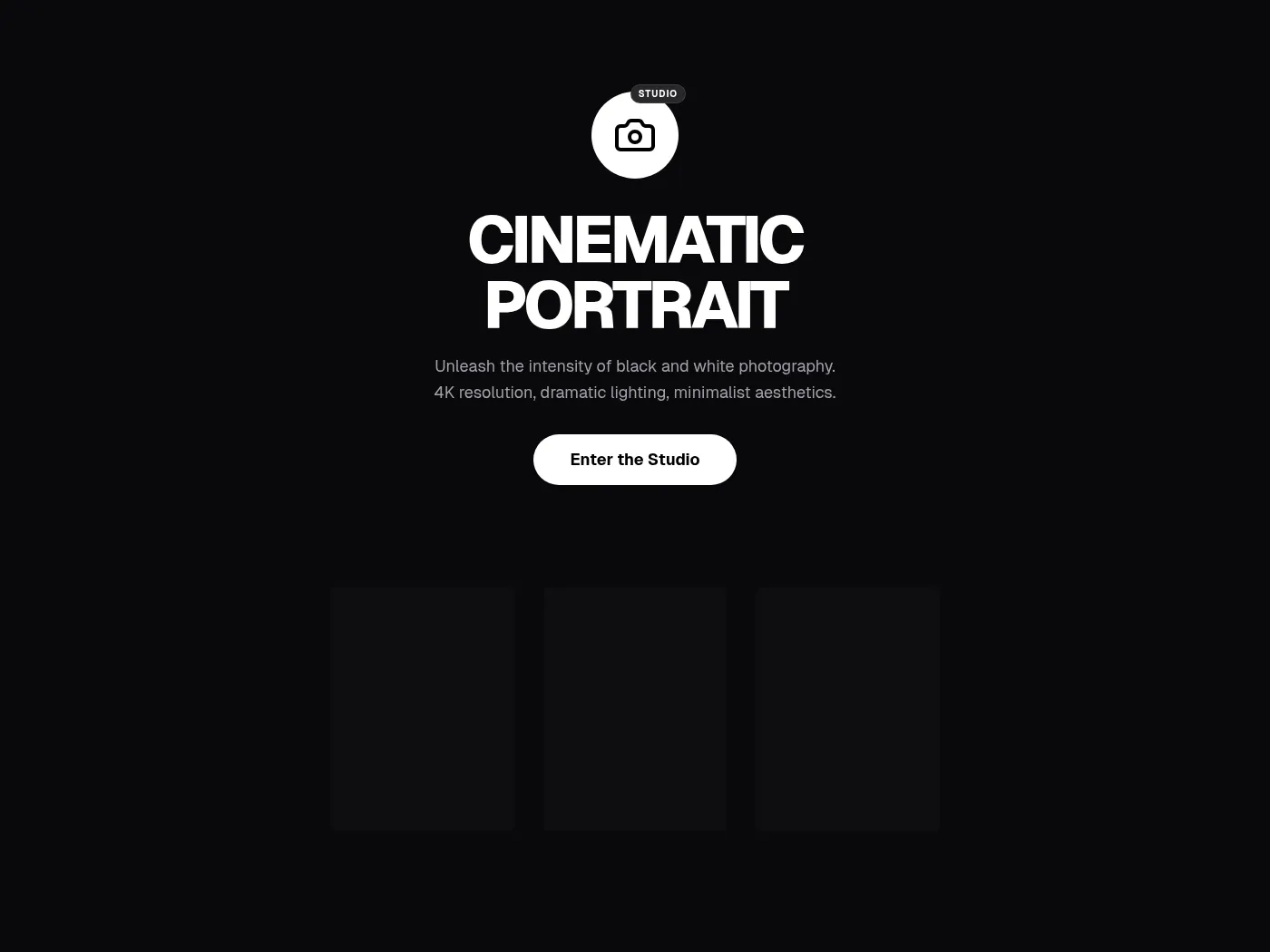 Cinematic Portrait Studio