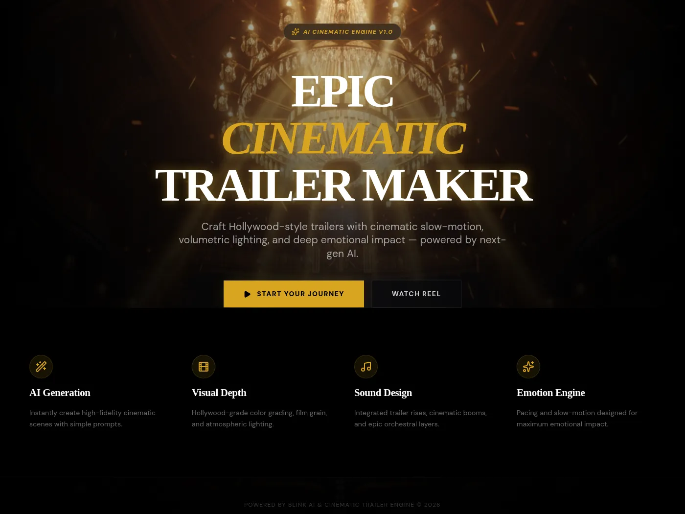 Cinematic Trailer Maker