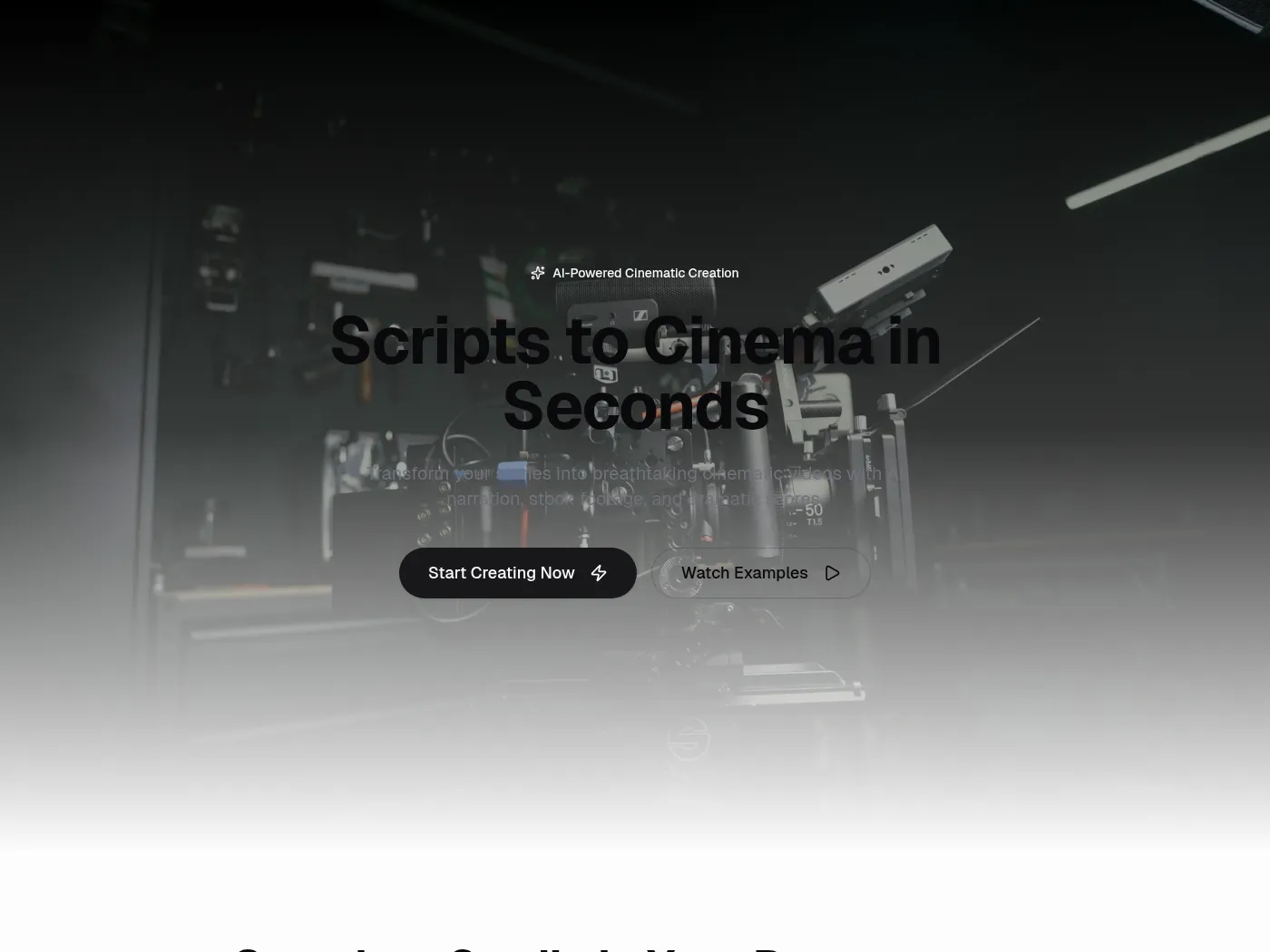 CineScript Video Maker