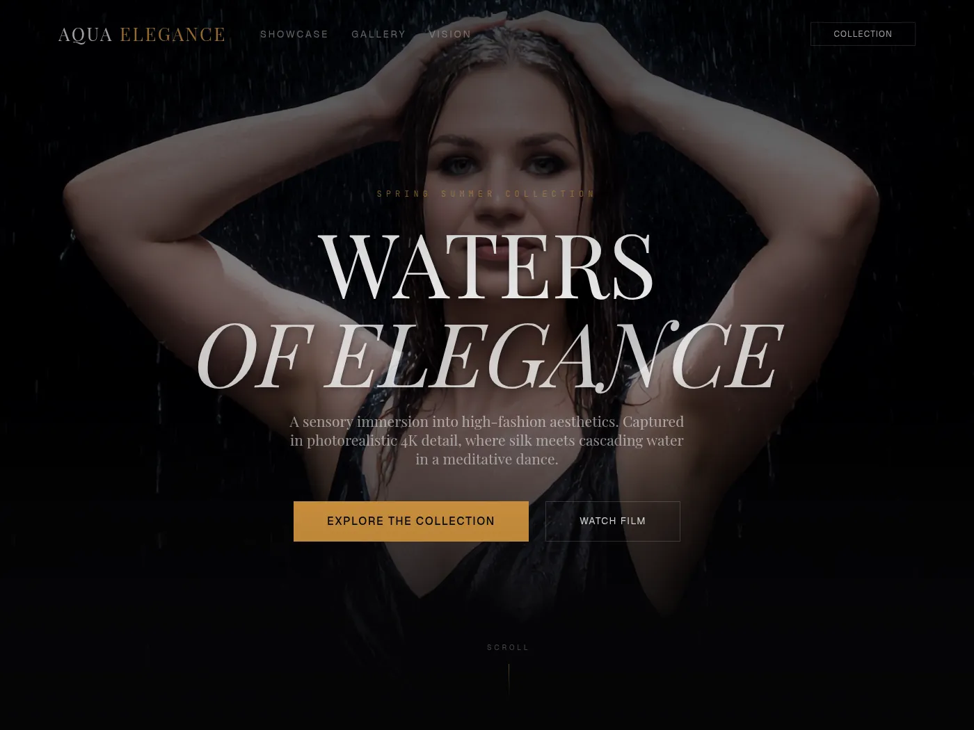 Cinematic Water Elegance