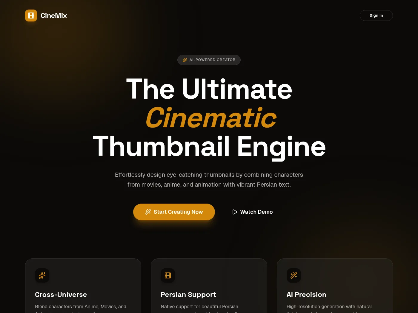 CineMix Thumbnail Creator