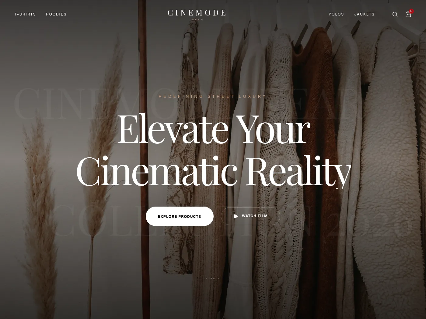 Cinemode Wear Website