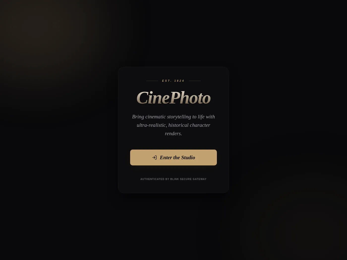 CinePhoto Render Studio