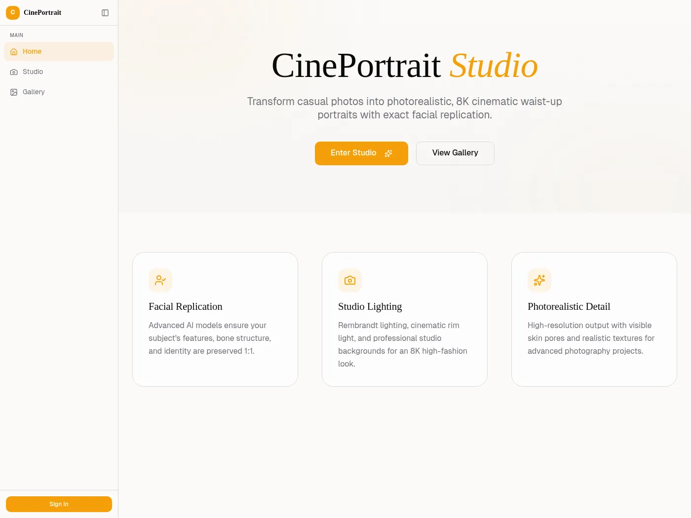 CinePortrait Studio