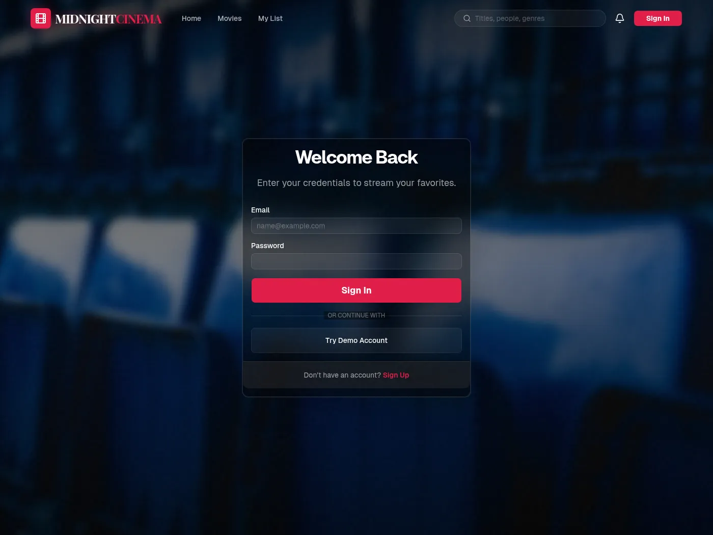CineStream Premium Web