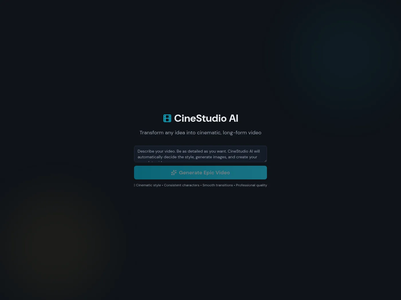 CineStudio AI