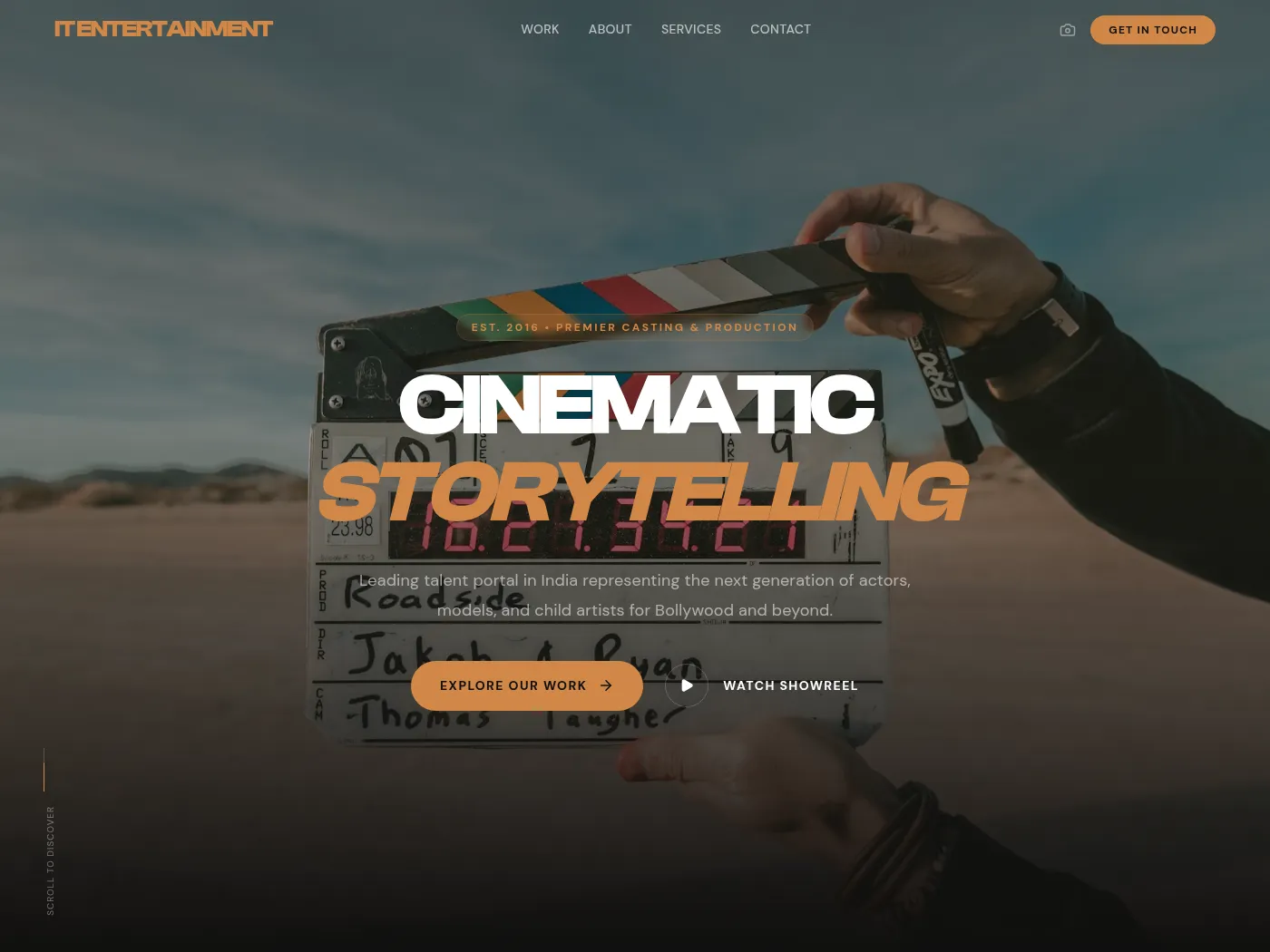 CineStudio Web Redesign