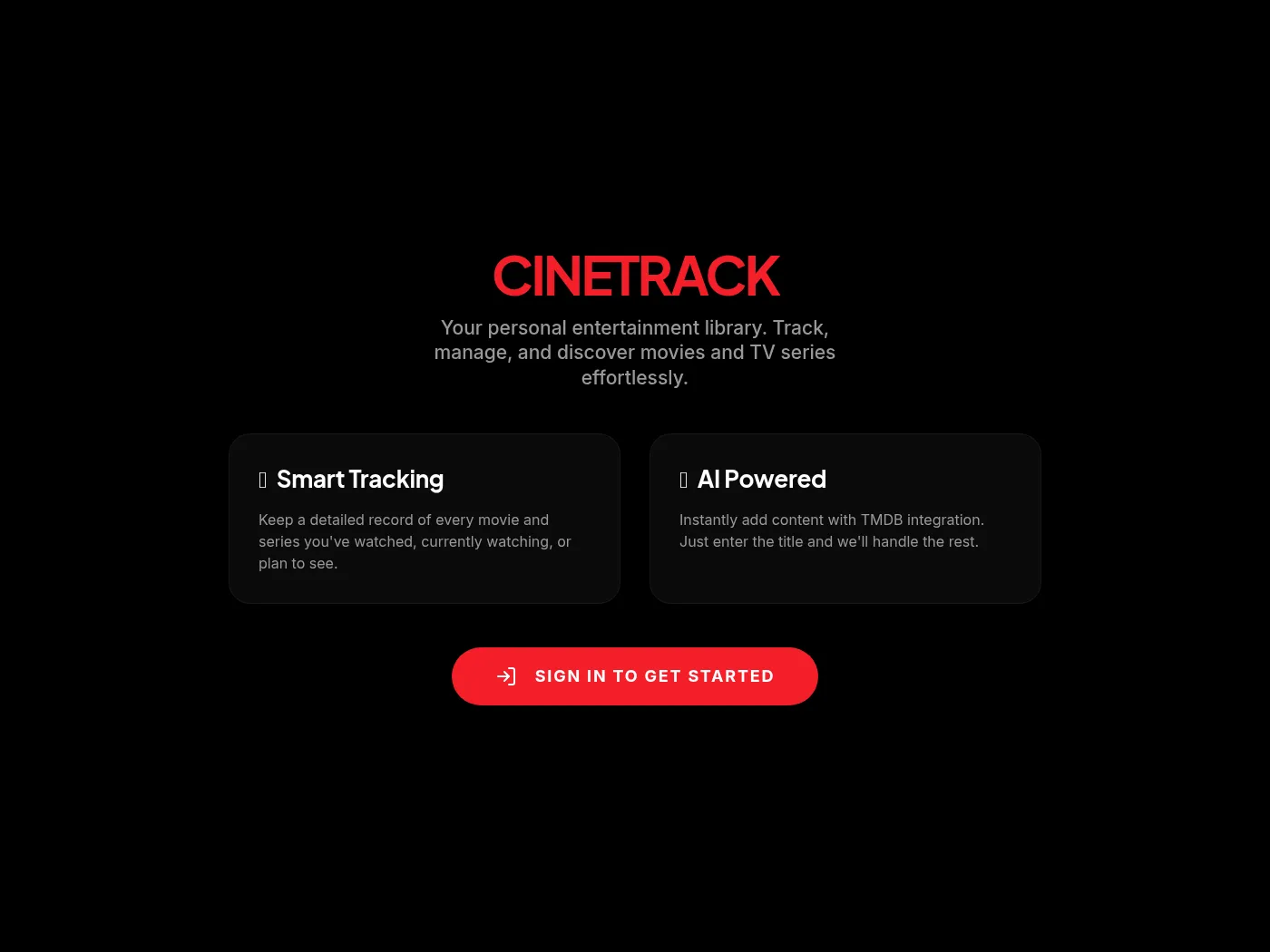 CineTrack