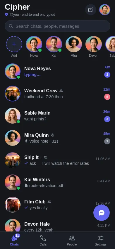 Cipher Messenger
