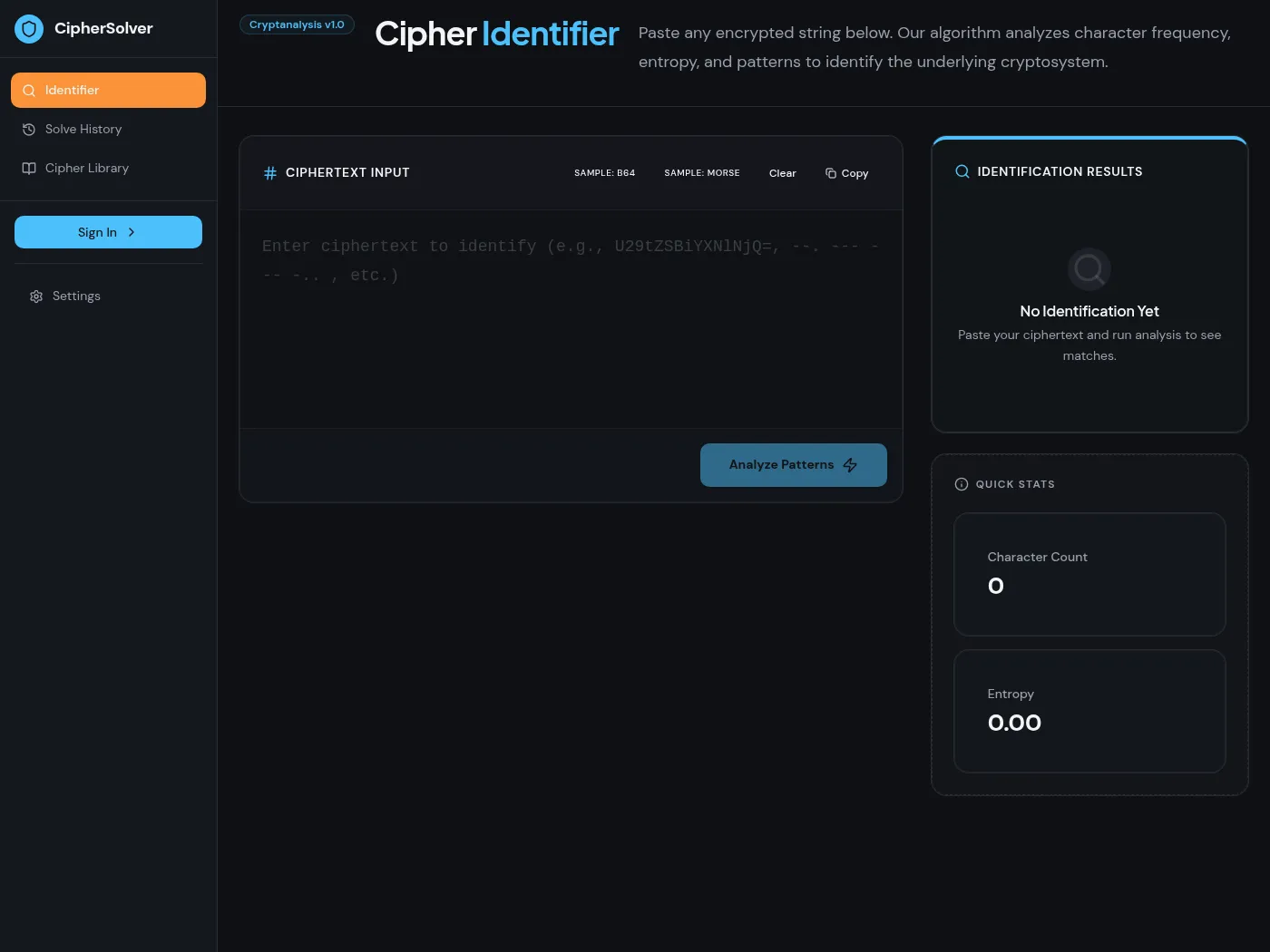 CipherSolver Pro