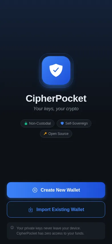 CipherPocket Wallet
