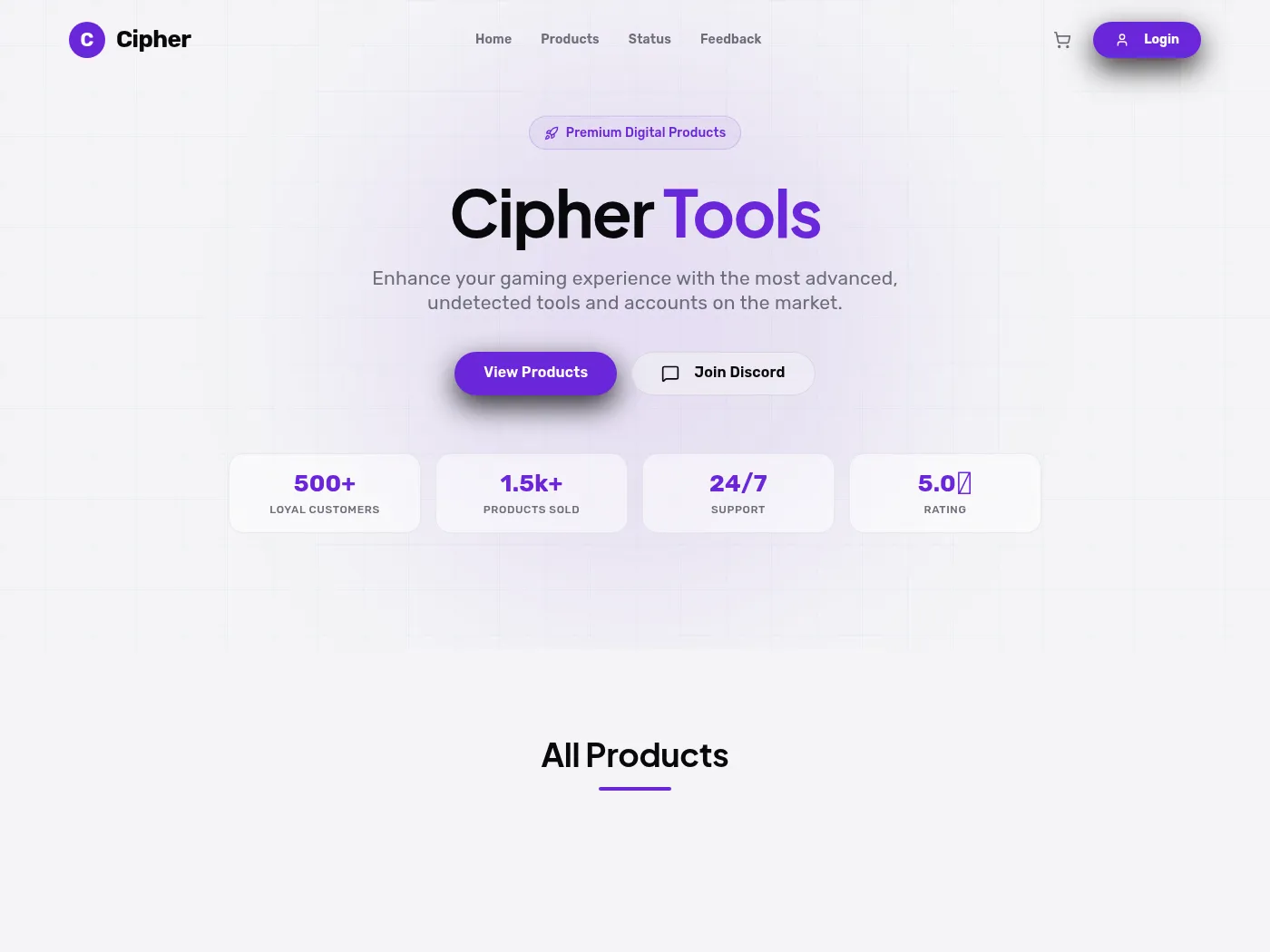 Cipher Web Platform