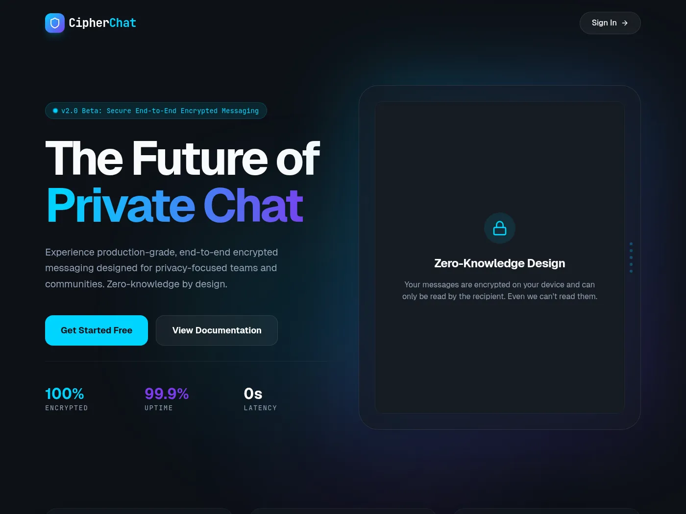 CipherChat Real-Time