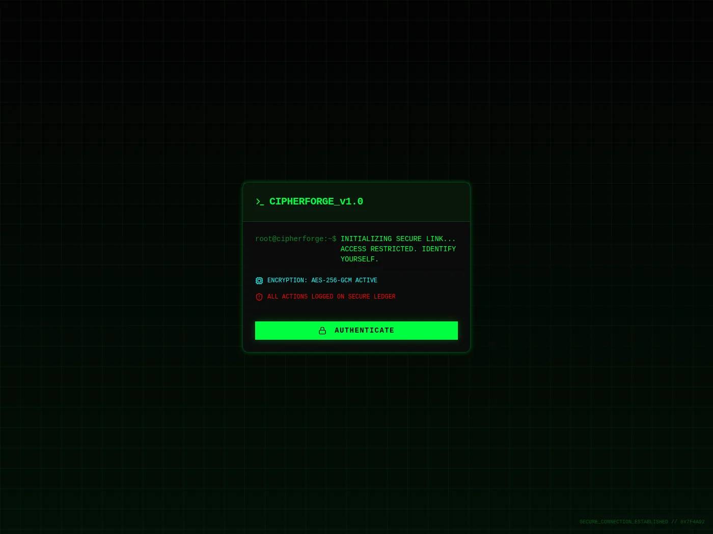 CipherForge Platform