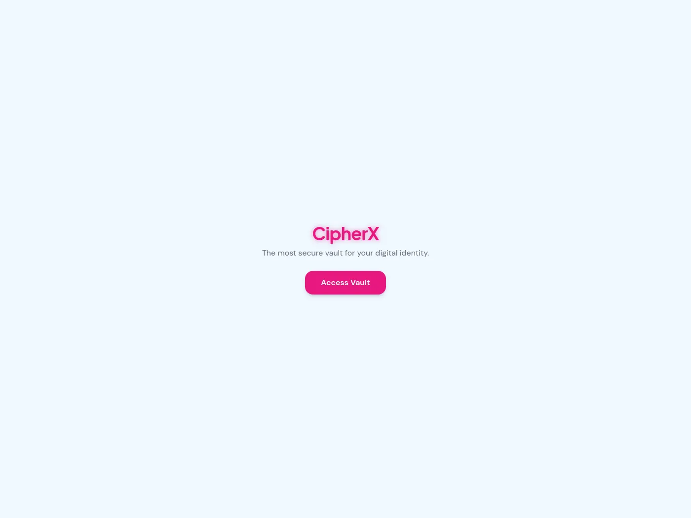 Project CipherX