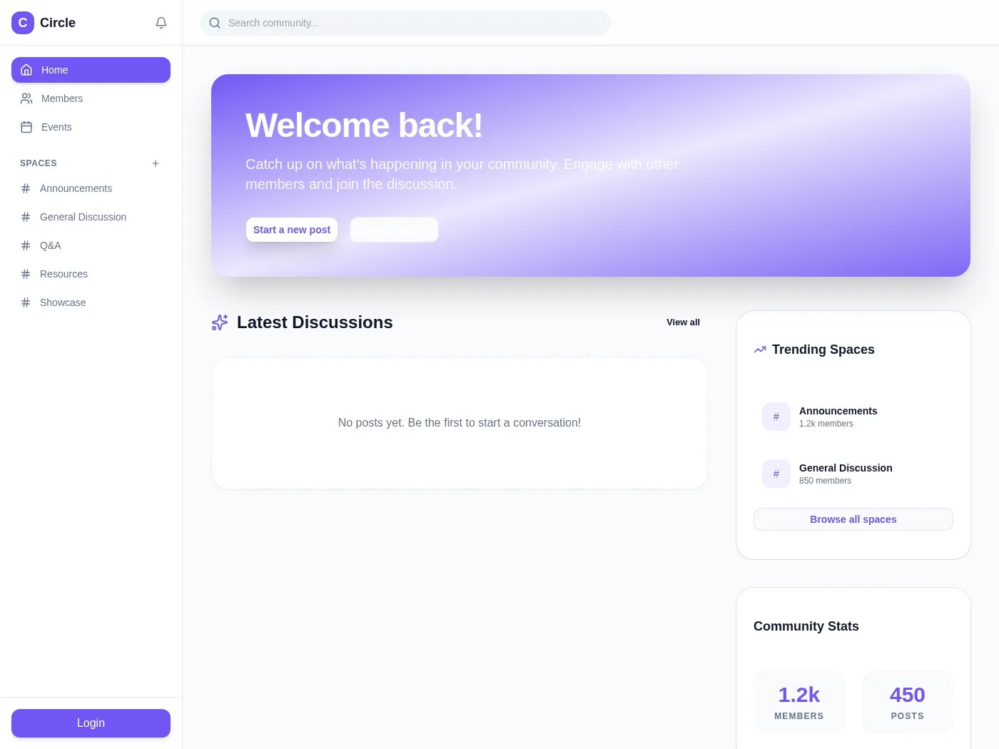 Circle Community Clone