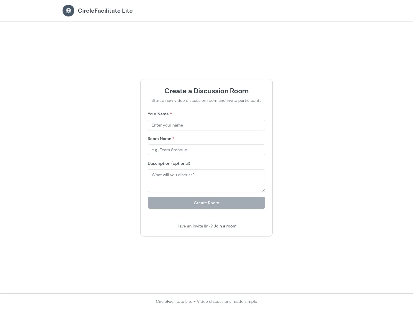 CircleFacilitate Lite