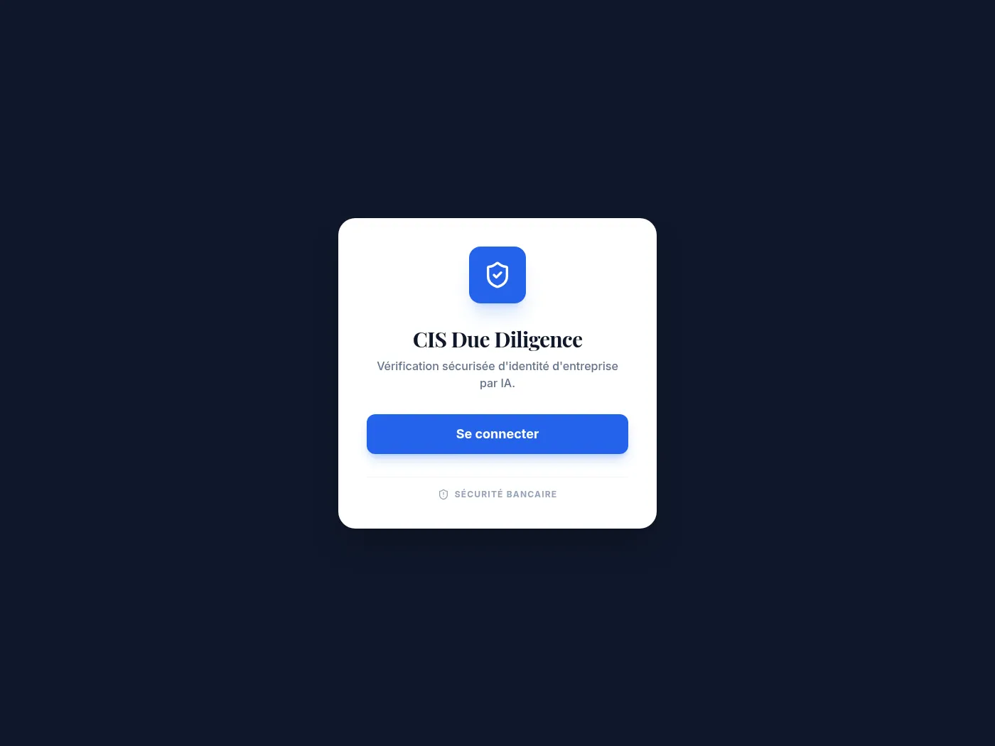 CIS Due Diligence Report