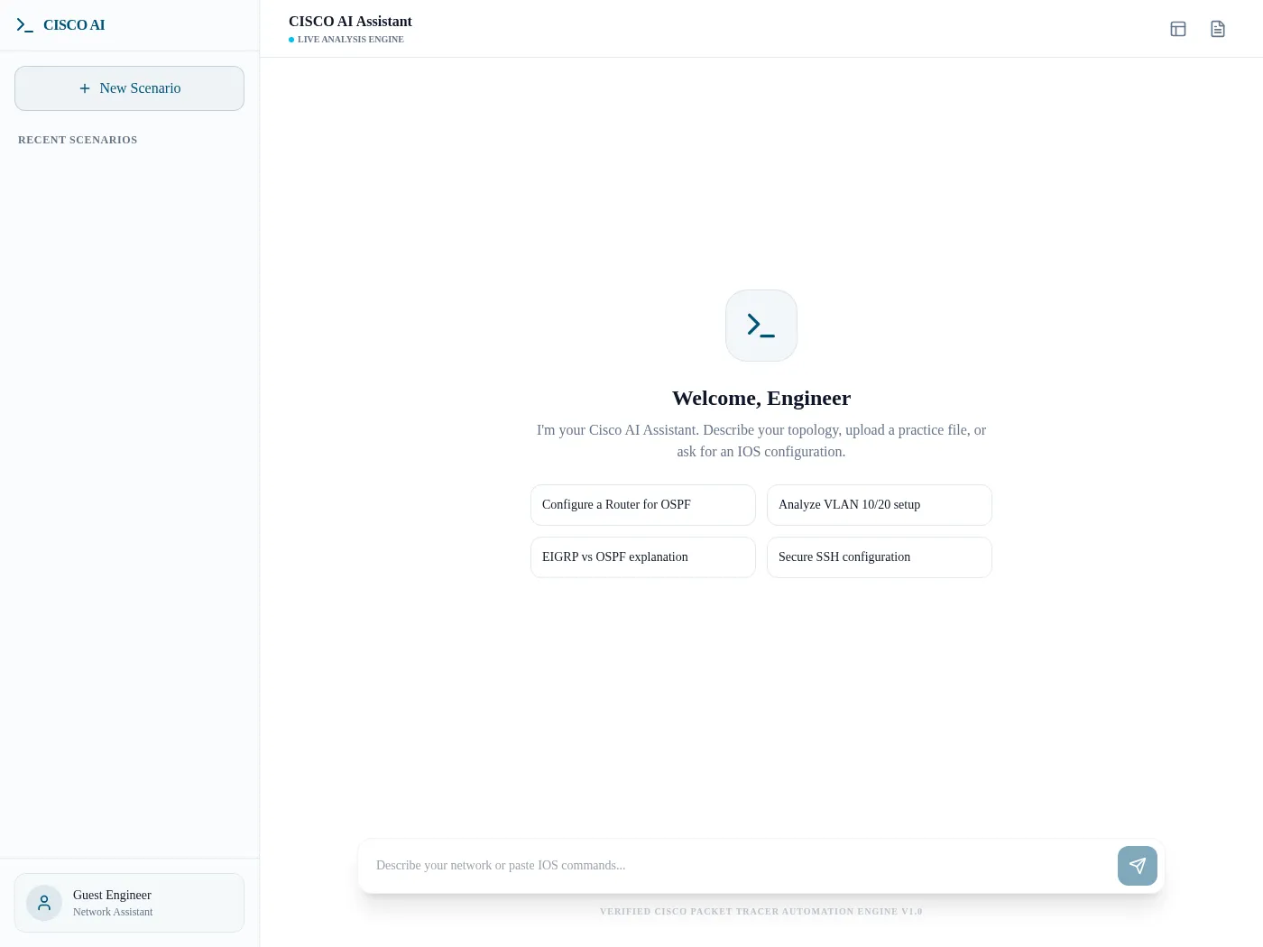 CISCO AI Assistant