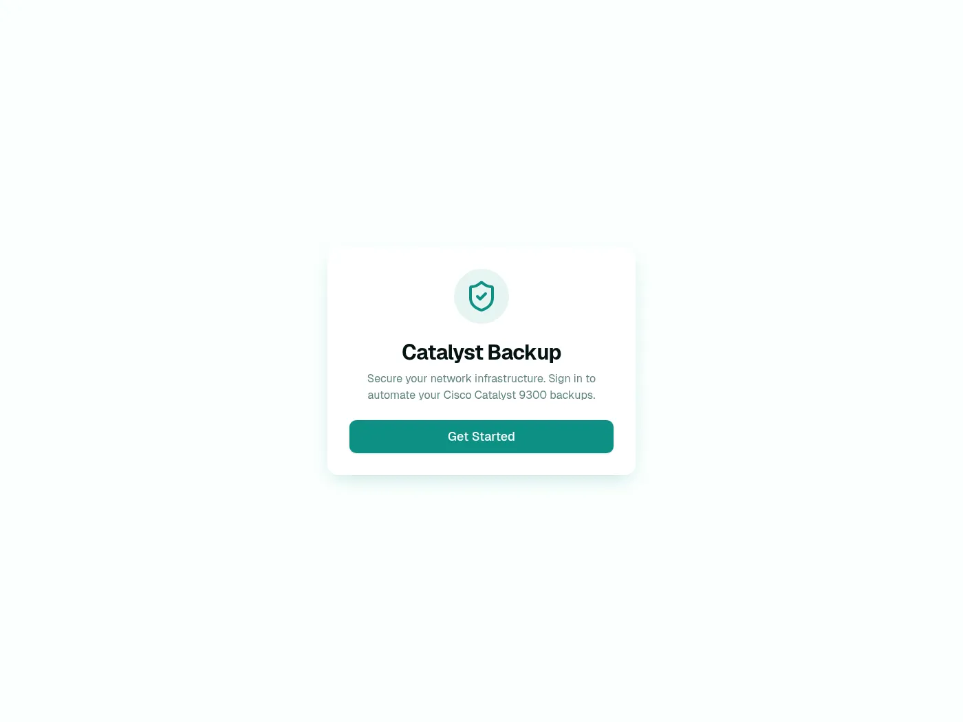 Catalyst Backup Automator