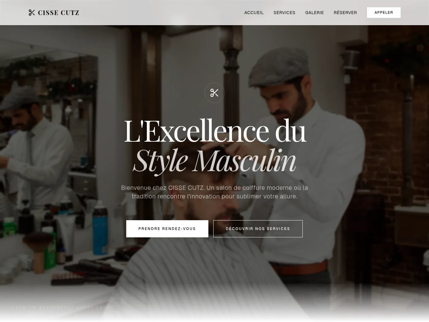 CISSE CUTZ Hair Salon Web