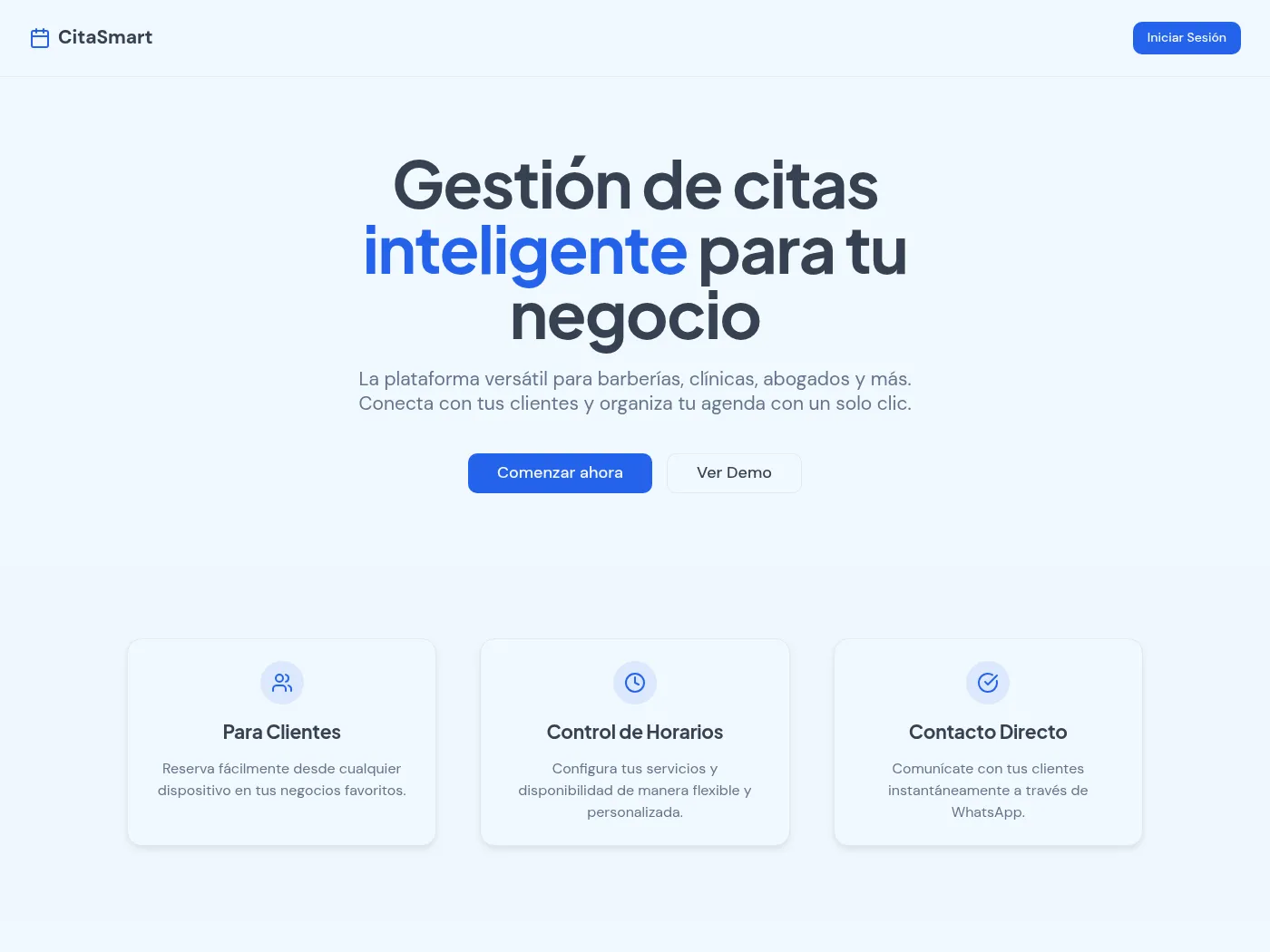 CitaSmart Scheduler